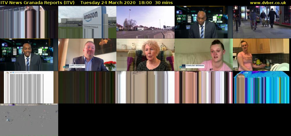 ITV News Granada Reports (ITV HD) - 2020-03-24-1800