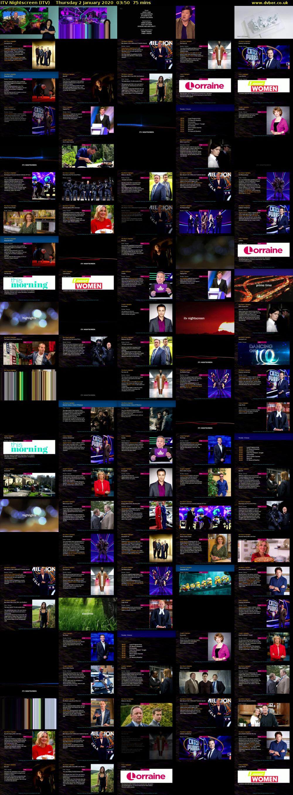 ITV Nightscreen (ITV HD) - 2020-01-02-0350