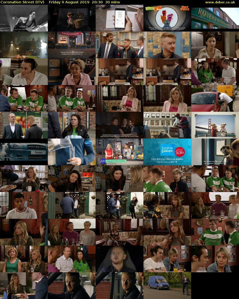 Coronation Street (ITV) - 2019-08-09-2030