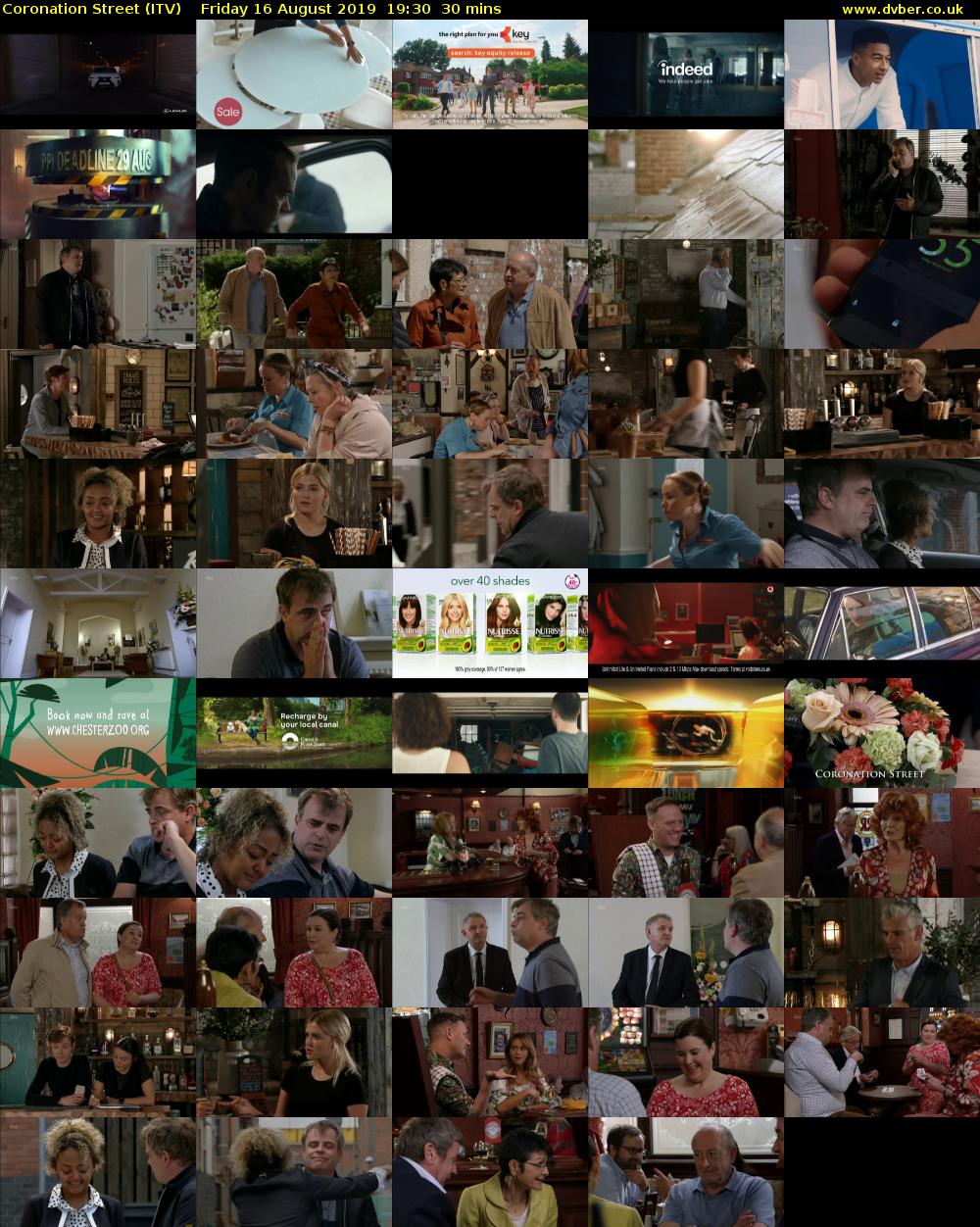 Coronation Street (ITV) - 2019-08-16-1930