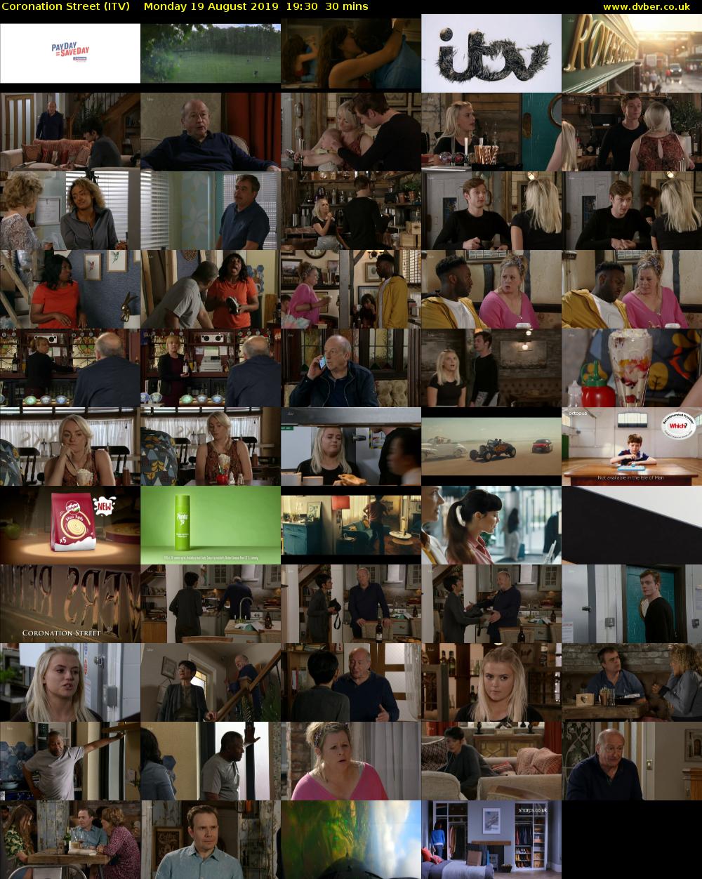 Coronation Street (ITV) - 2019-08-19-1930