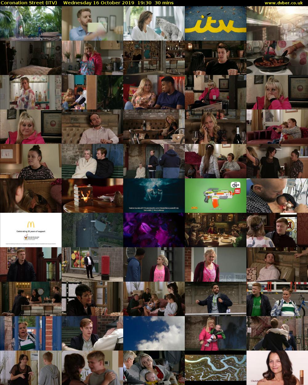 Coronation Street (ITV) - 2019-10-16-1930