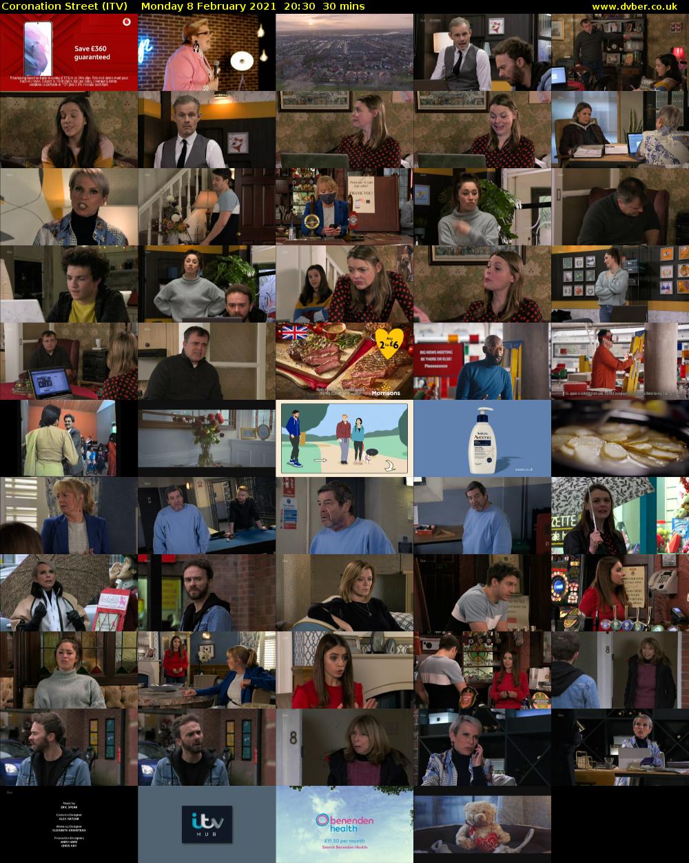 Coronation Street (ITV) - 2021-02-08-2030