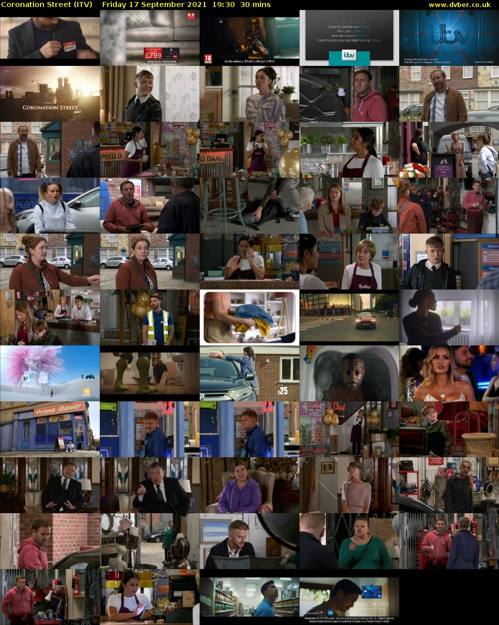 Coronation Street (ITV) - 2021-09-17-1930