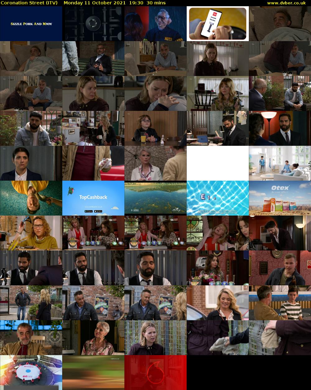 Coronation Street (ITV) - 2021-10-11-1930