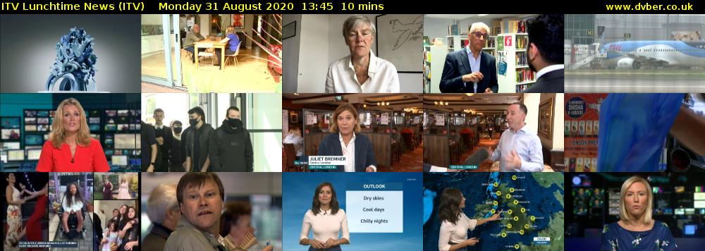 ITV Lunchtime News (ITV) - 2020-08-31-1345