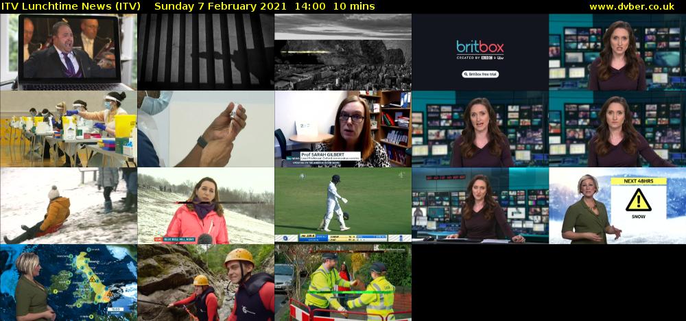 ITV Lunchtime News (ITV) - 2021-02-07-1400