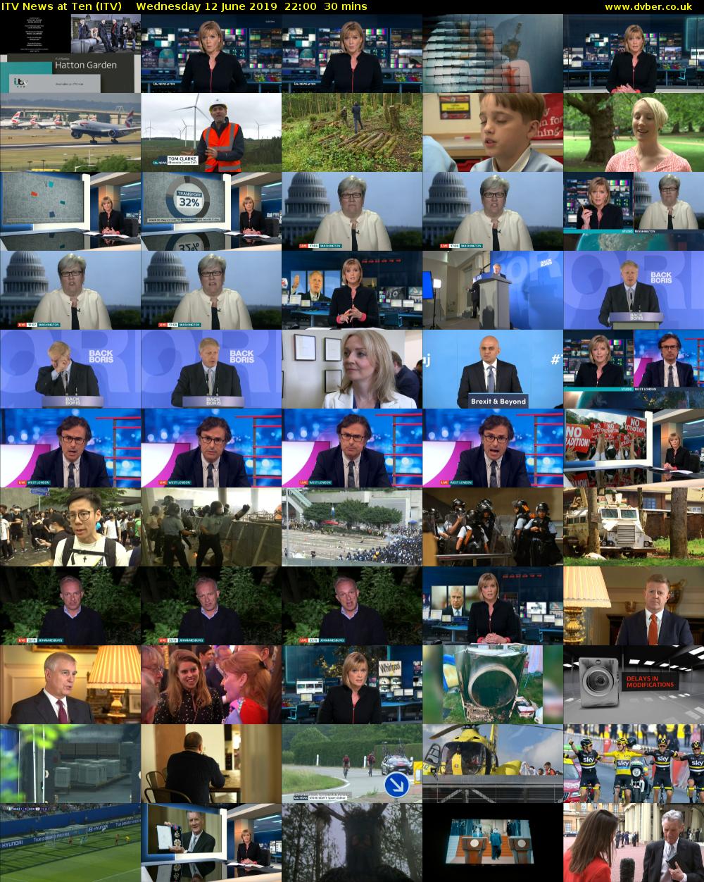 ITV News at Ten (ITV) - 2019-06-12-2200