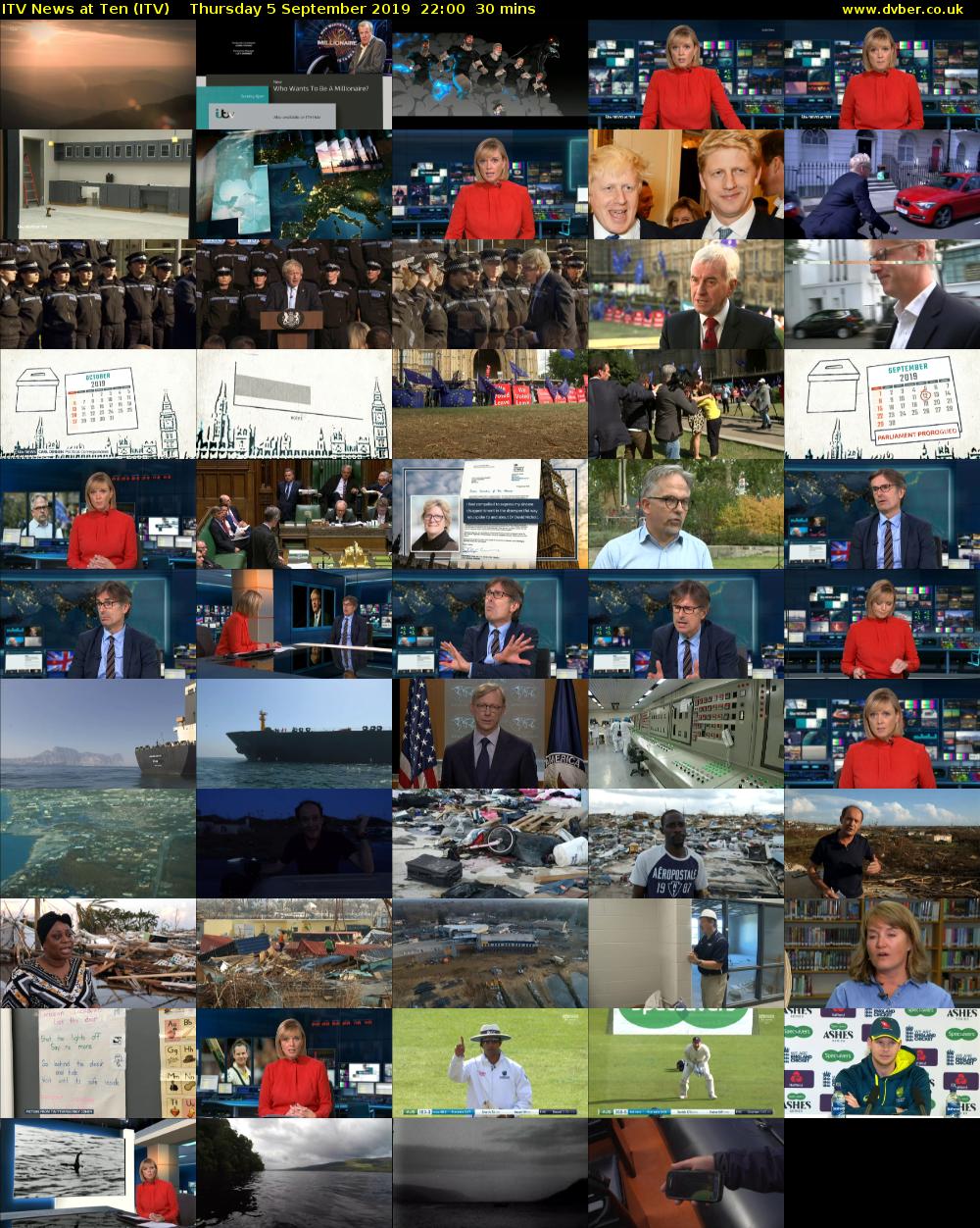 ITV News at Ten (ITV) - 2019-09-05-2200
