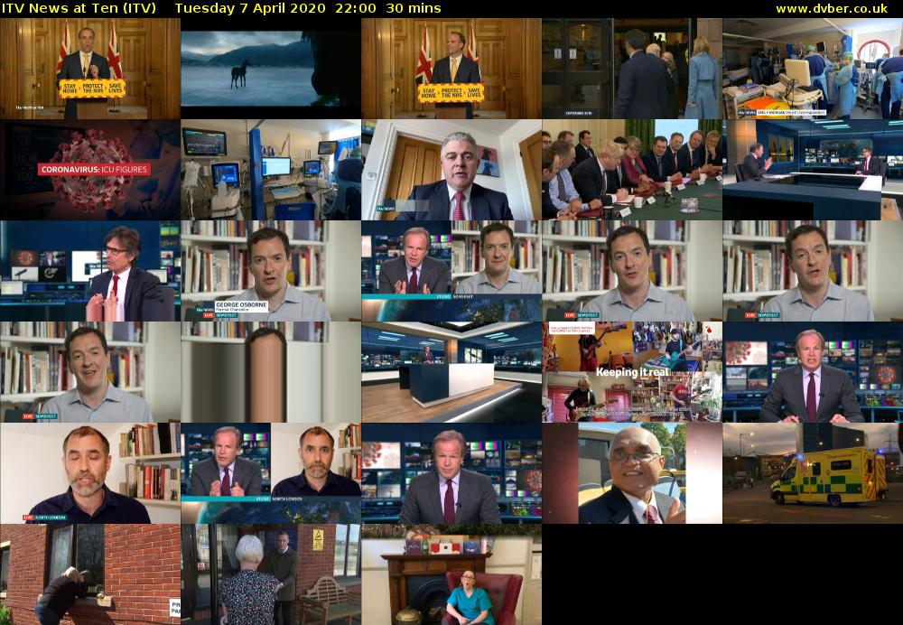 ITV News at Ten (ITV) - 2020-04-07-2200