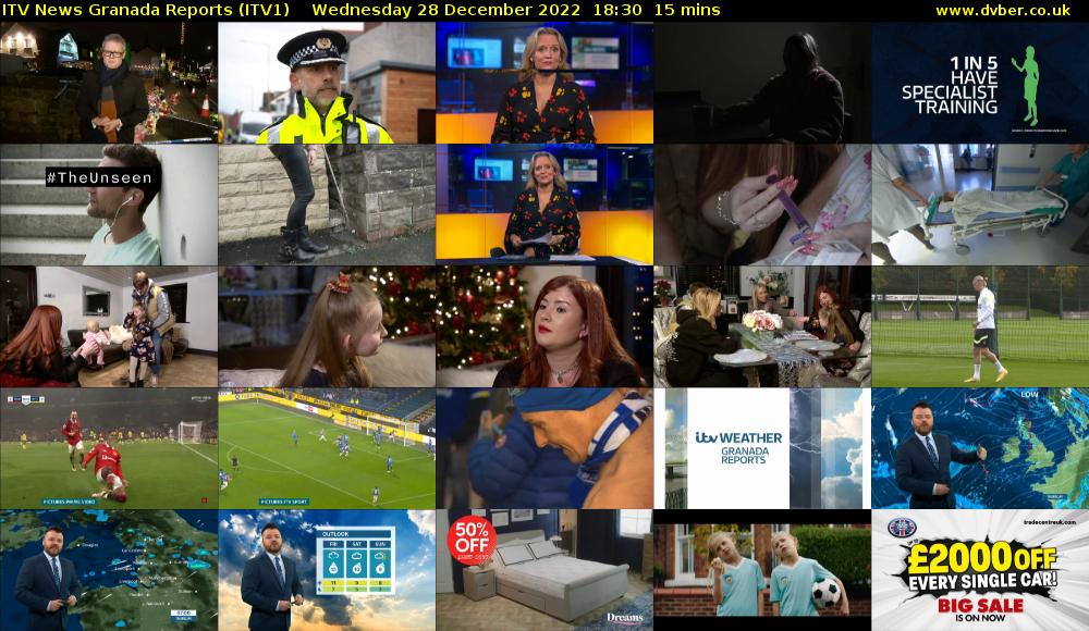 ITV News Granada Reports (ITV1) - 2022-12-28-1830