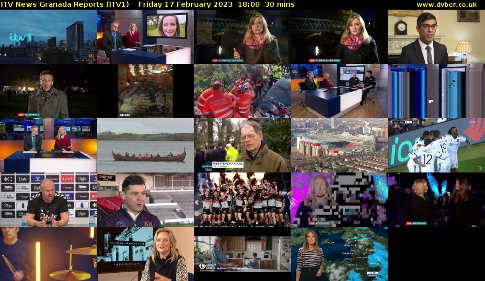 ITV News Granada Reports (ITV1) - 2023-02-17-1800