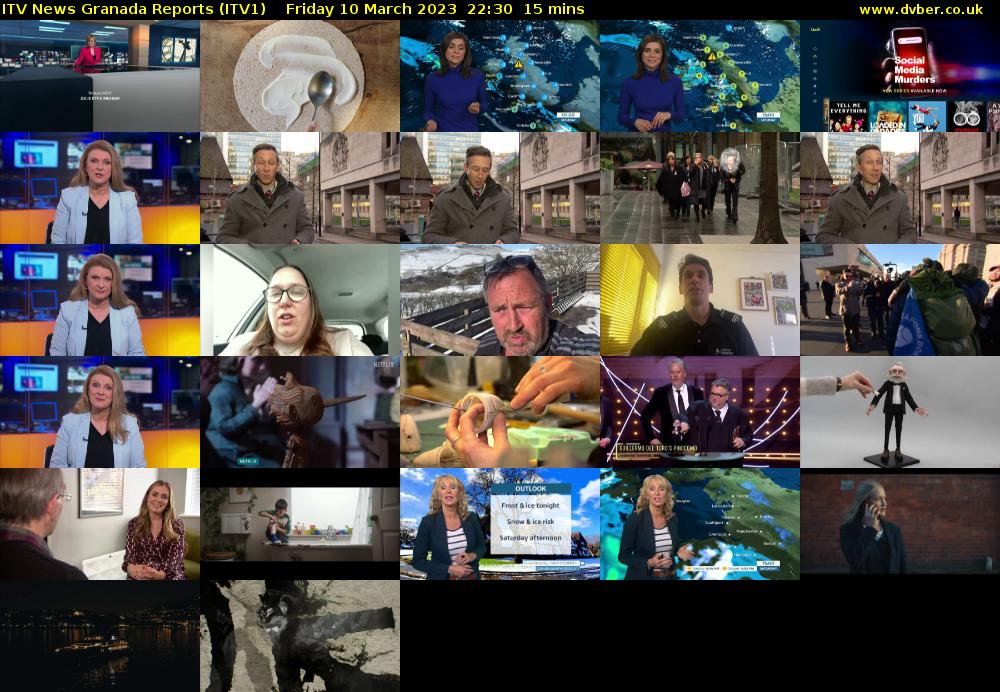 ITV News Granada Reports (ITV1) - 2023-03-10-2230