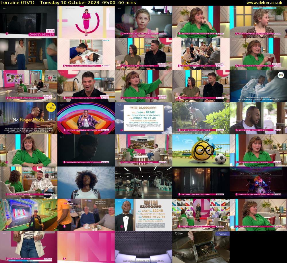 Lorraine (ITV1) - 2023-10-10-0900