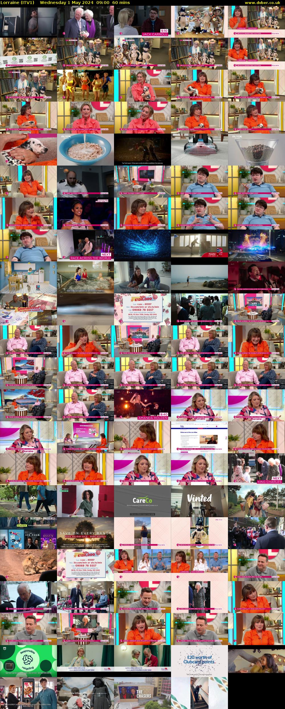 Lorraine (ITV1) - 2024-05-01-0900
