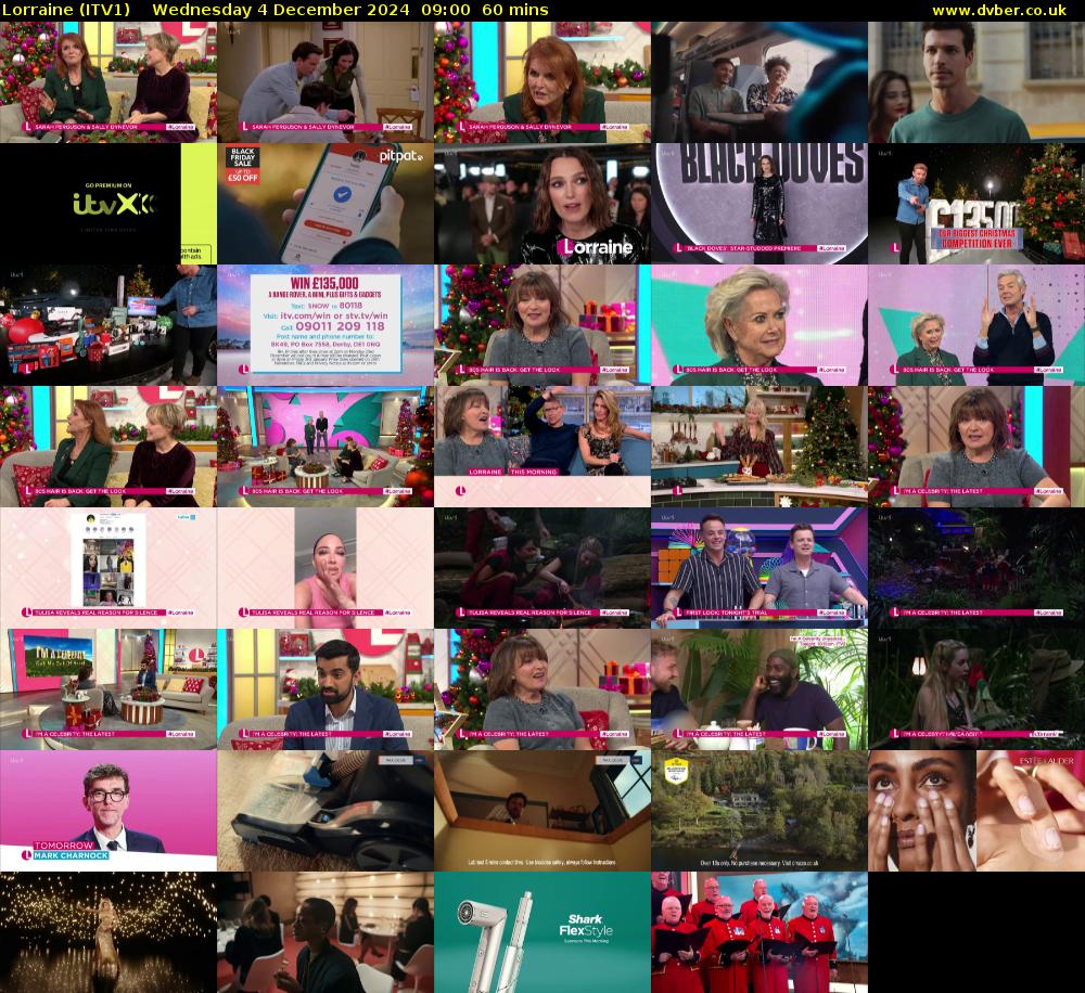 Lorraine (ITV1) - 2024-12-04-0900