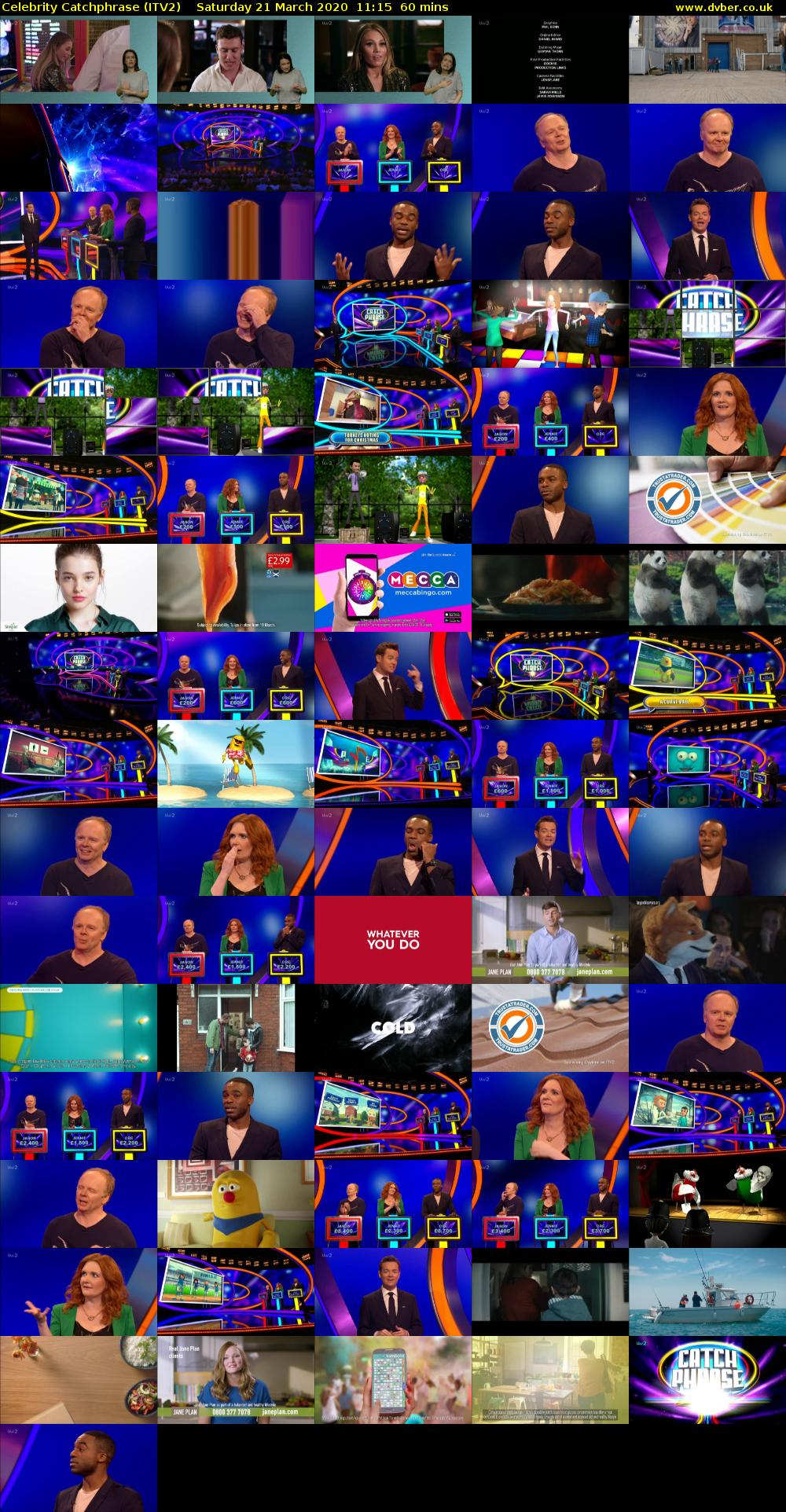 Celebrity Catchphrase (ITV2) - 2020-03-21-1115