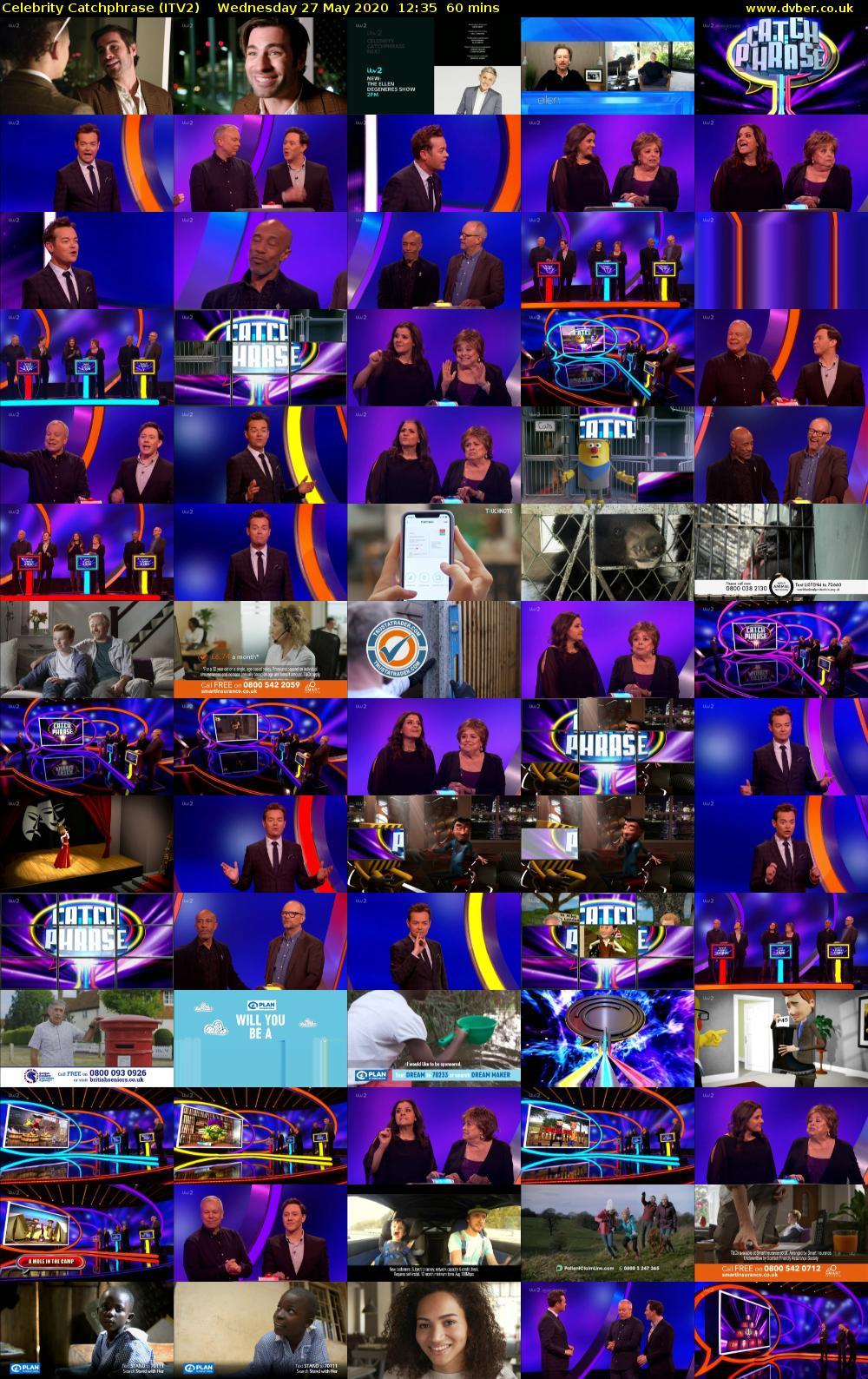 Celebrity Catchphrase (ITV2) - 2020-05-27-1235