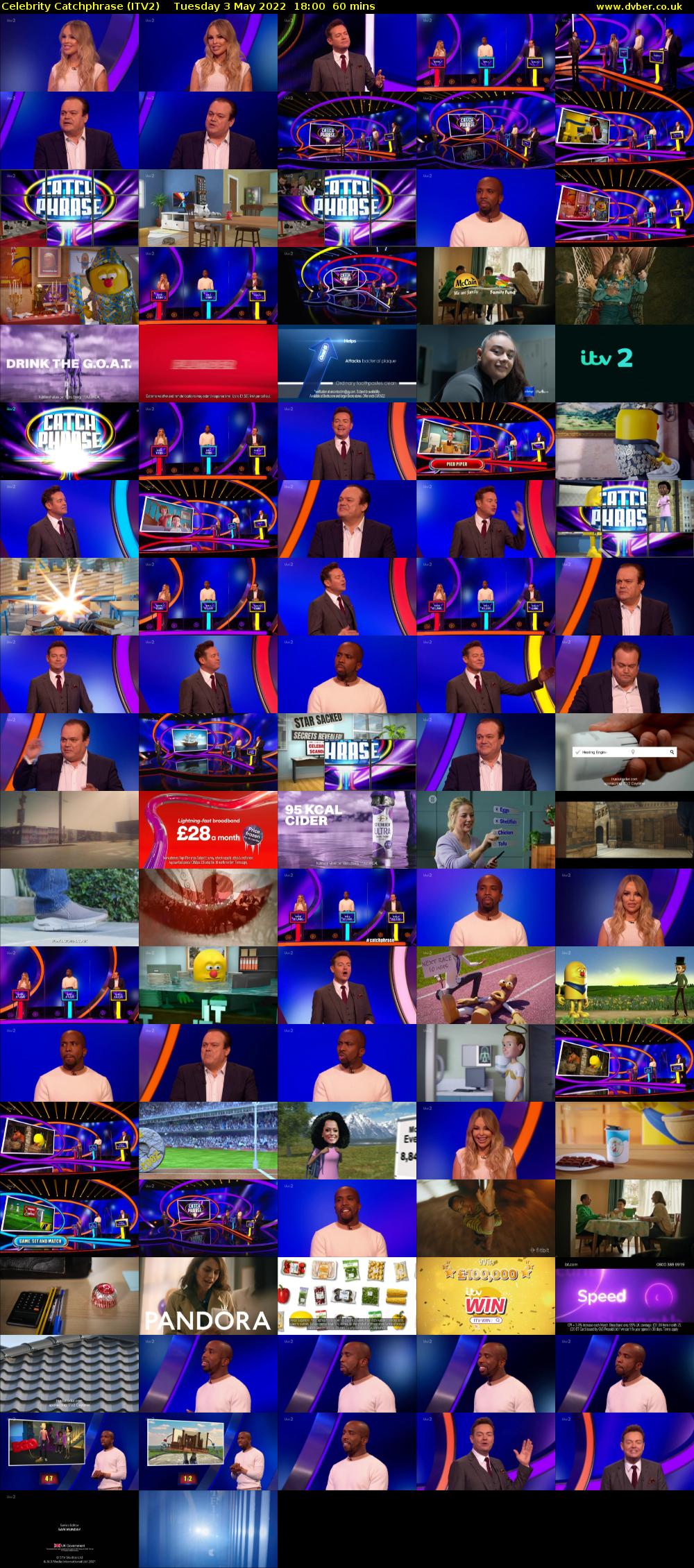 Celebrity Catchphrase (ITV2) - 2022-05-03-1800