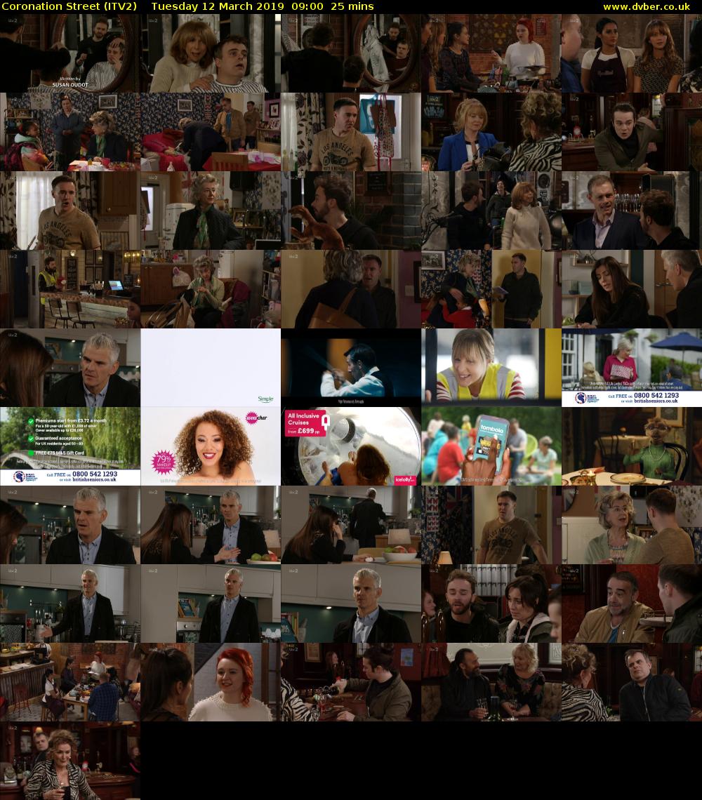 Coronation Street (ITV2) - 2019-03-12-0900