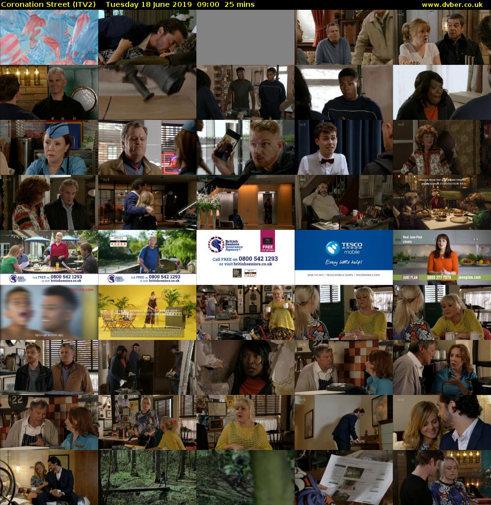 Coronation Street (ITV2) - 2019-06-18-0900