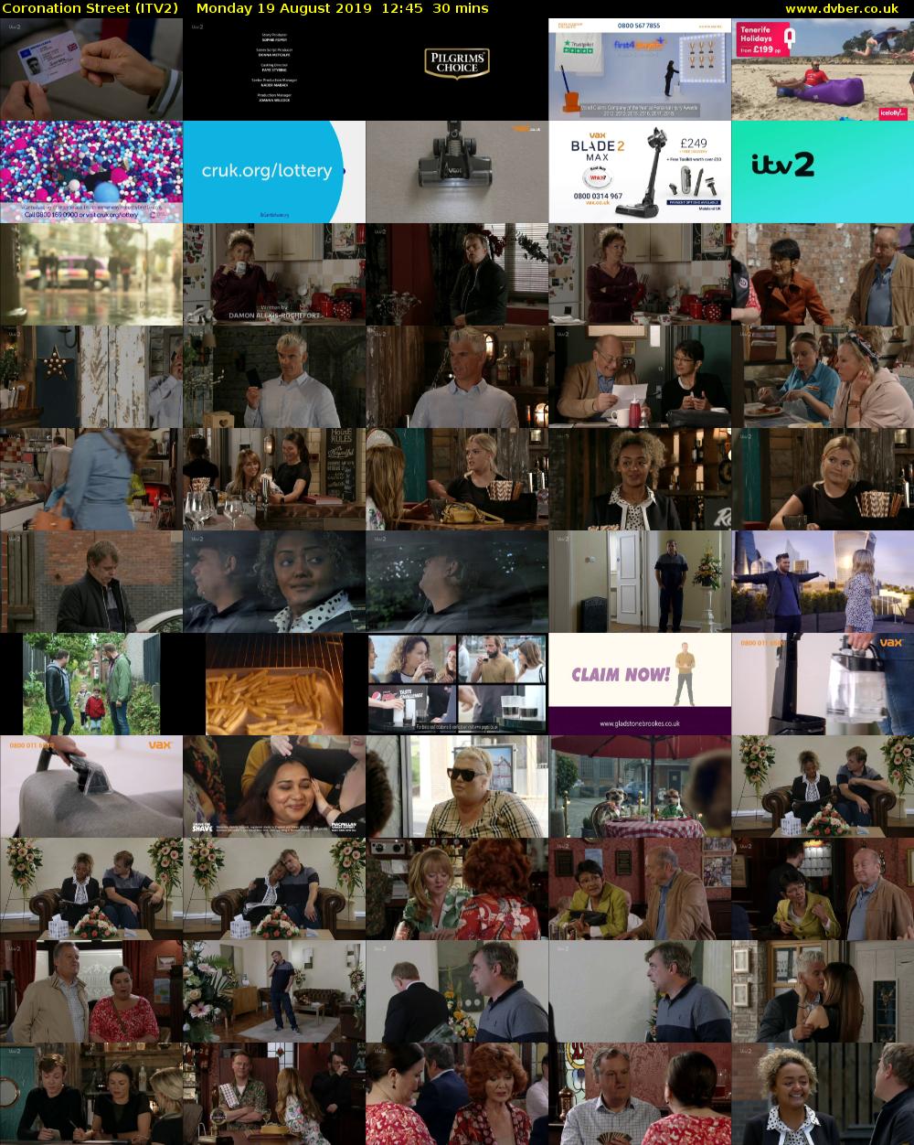 Coronation Street (ITV2) - 2019-08-19-1245