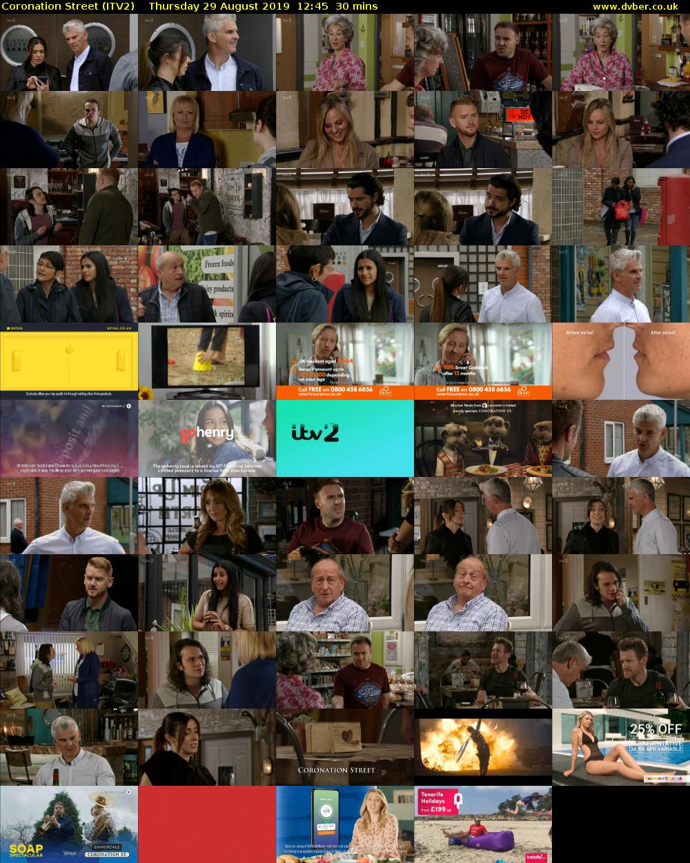 Coronation Street (ITV2) - 2019-08-29-1245