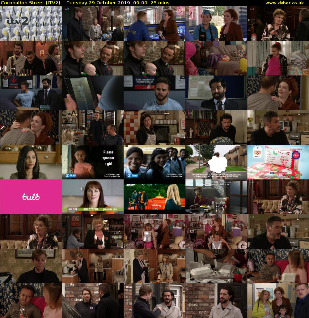 Coronation Street (ITV2) - 2019-10-29-0900