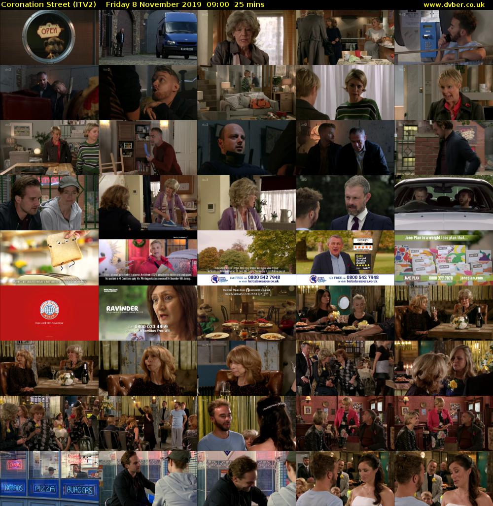 Coronation Street (ITV2) - 2019-11-08-0900