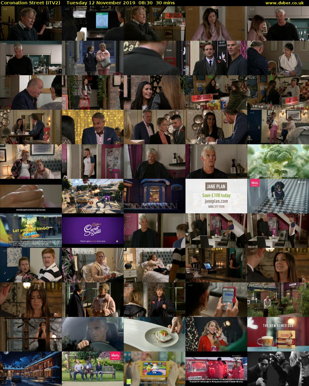 Coronation Street (ITV2) - 2019-11-12-0830