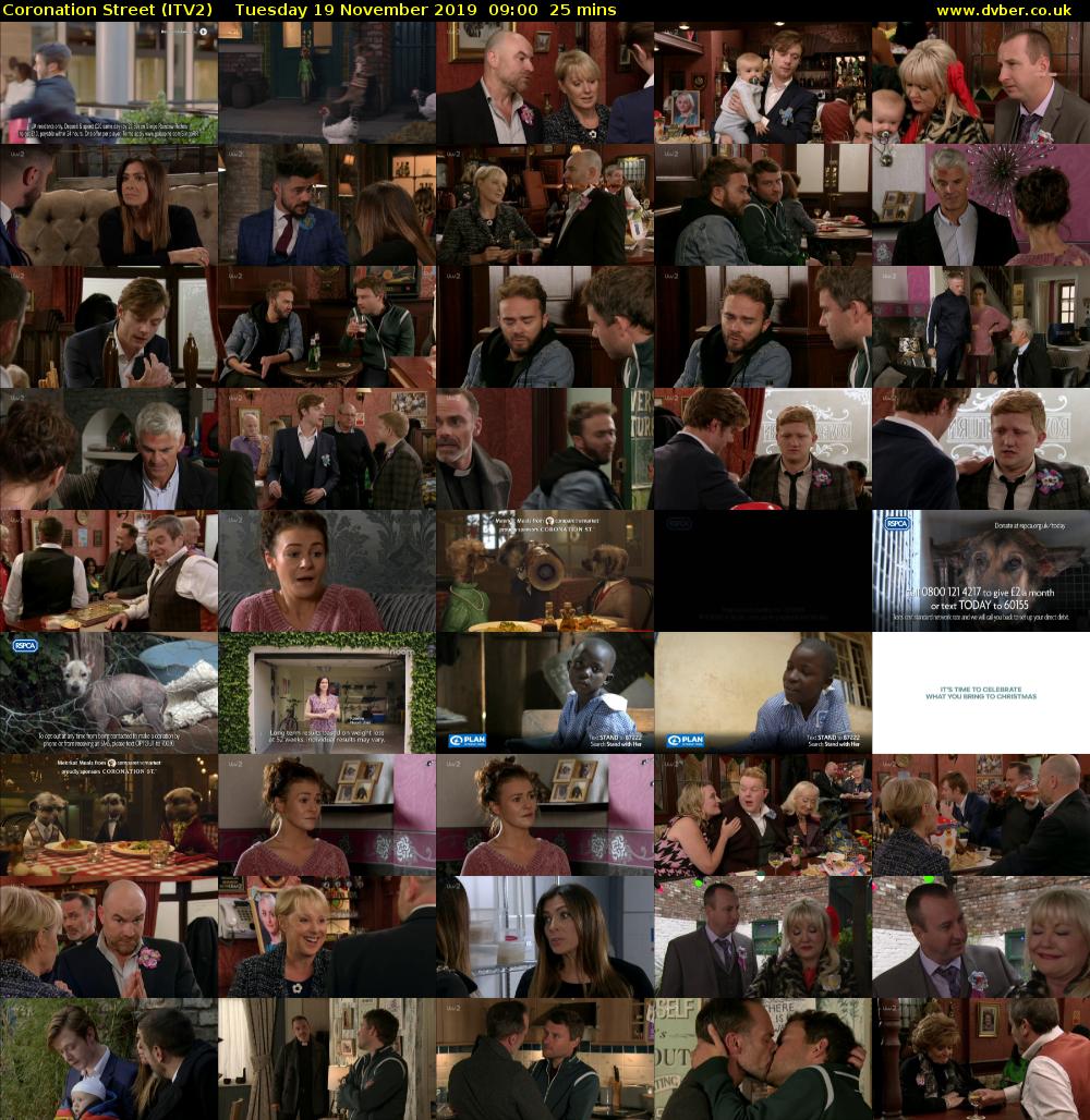 Coronation Street (ITV2) - 2019-11-19-0900