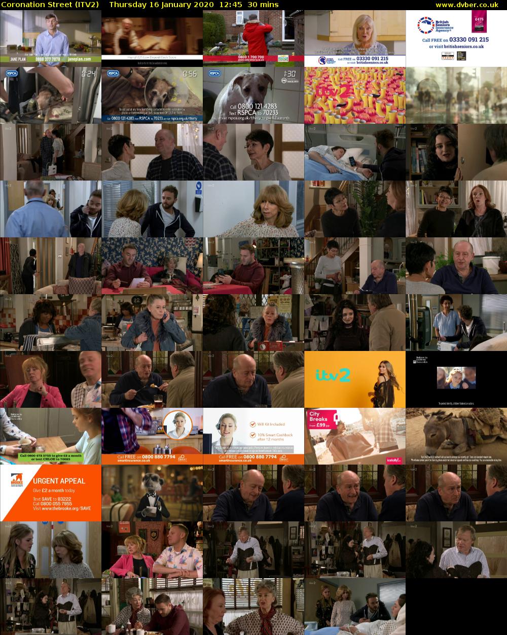 Coronation Street (ITV2) - 2020-01-16-1245