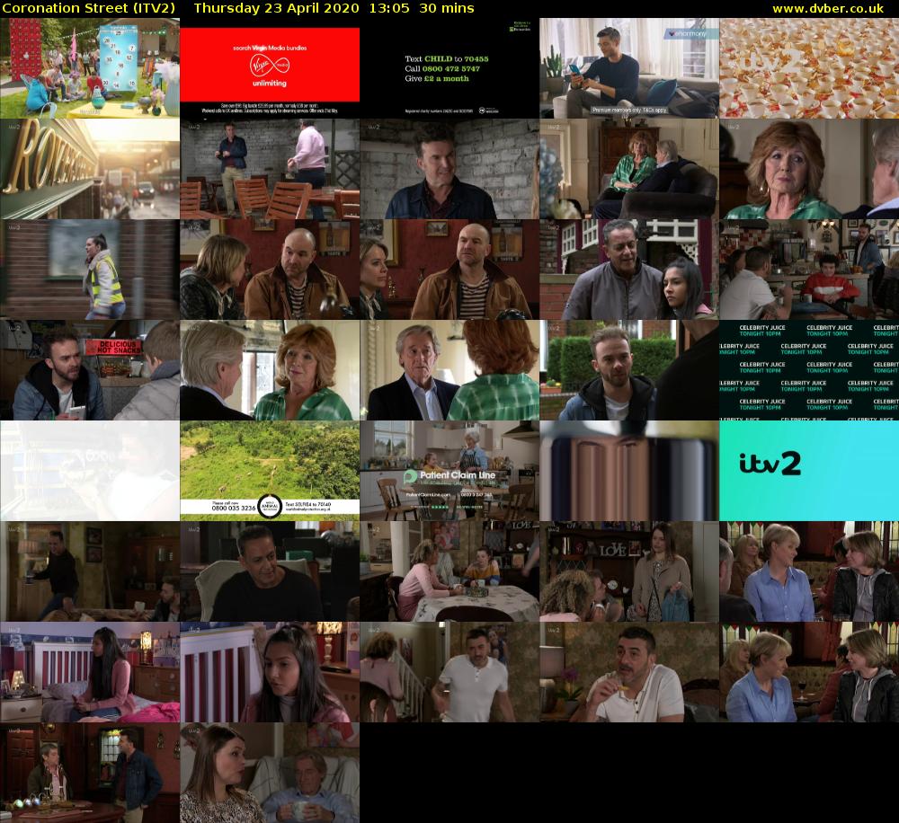 Coronation Street (ITV2) - 2020-04-23-1305