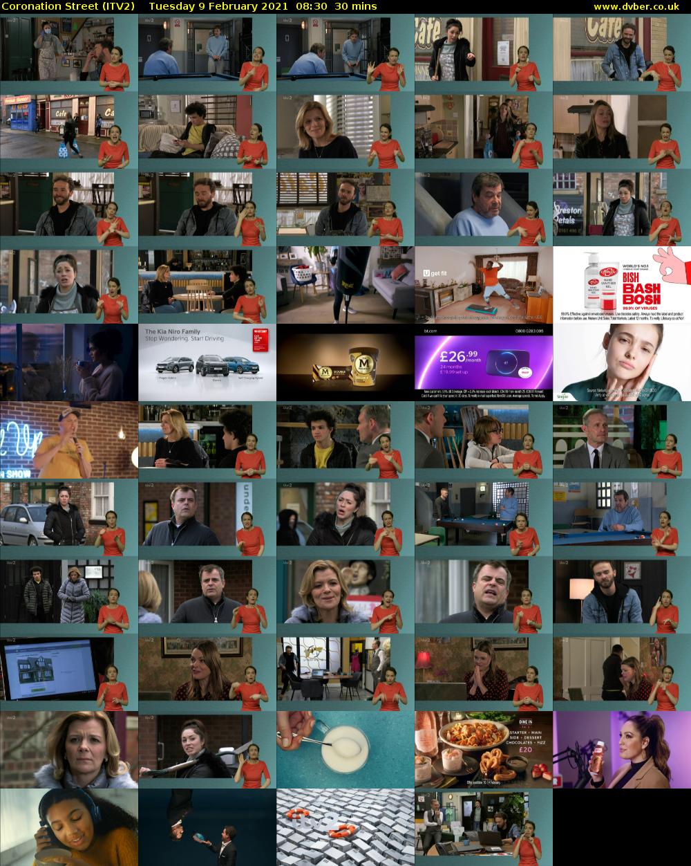 Coronation Street (ITV2) - 2021-02-09-0830