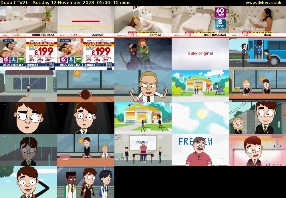 Dodo (ITV2) - 2023-11-12-0500