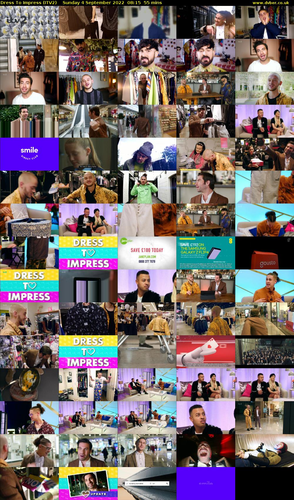 Dress To Impress (ITV2) - 2022-09-04-0815