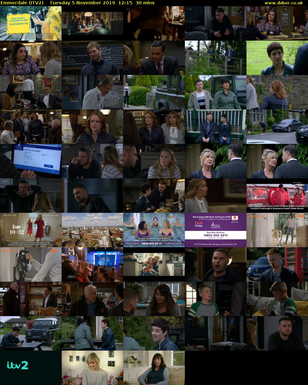 Emmerdale (ITV2) - 2019-11-05-1215