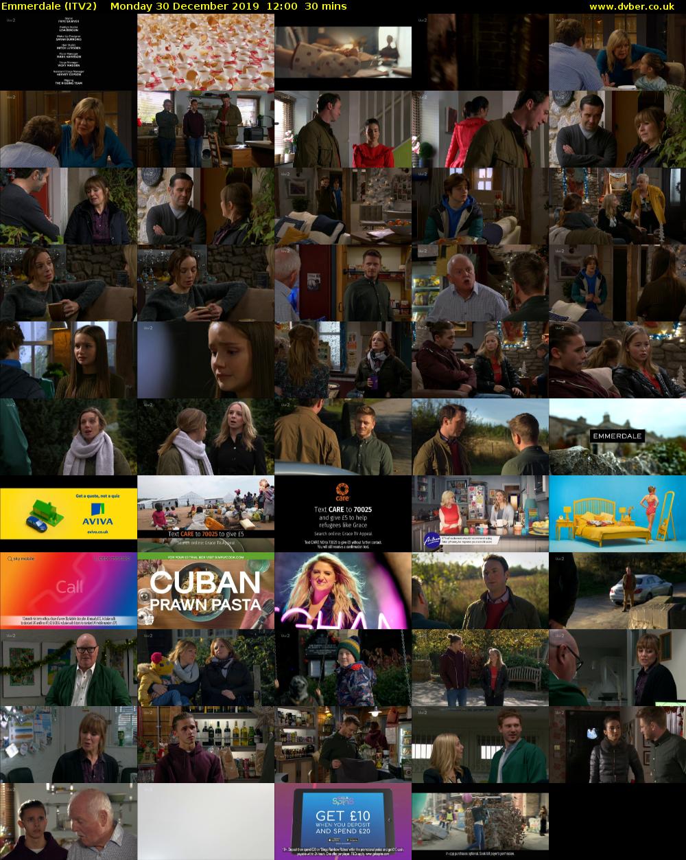 Emmerdale (ITV2) - 2019-12-30-1200
