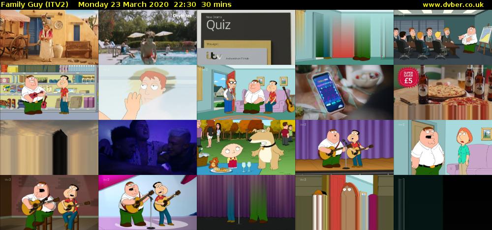 Family Guy (ITV2) - 2020-03-23-2230