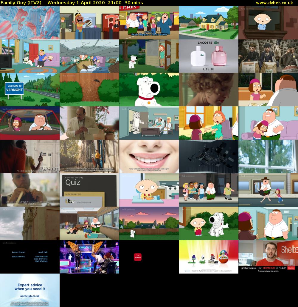 Family Guy (ITV2) - 2020-04-01-2100