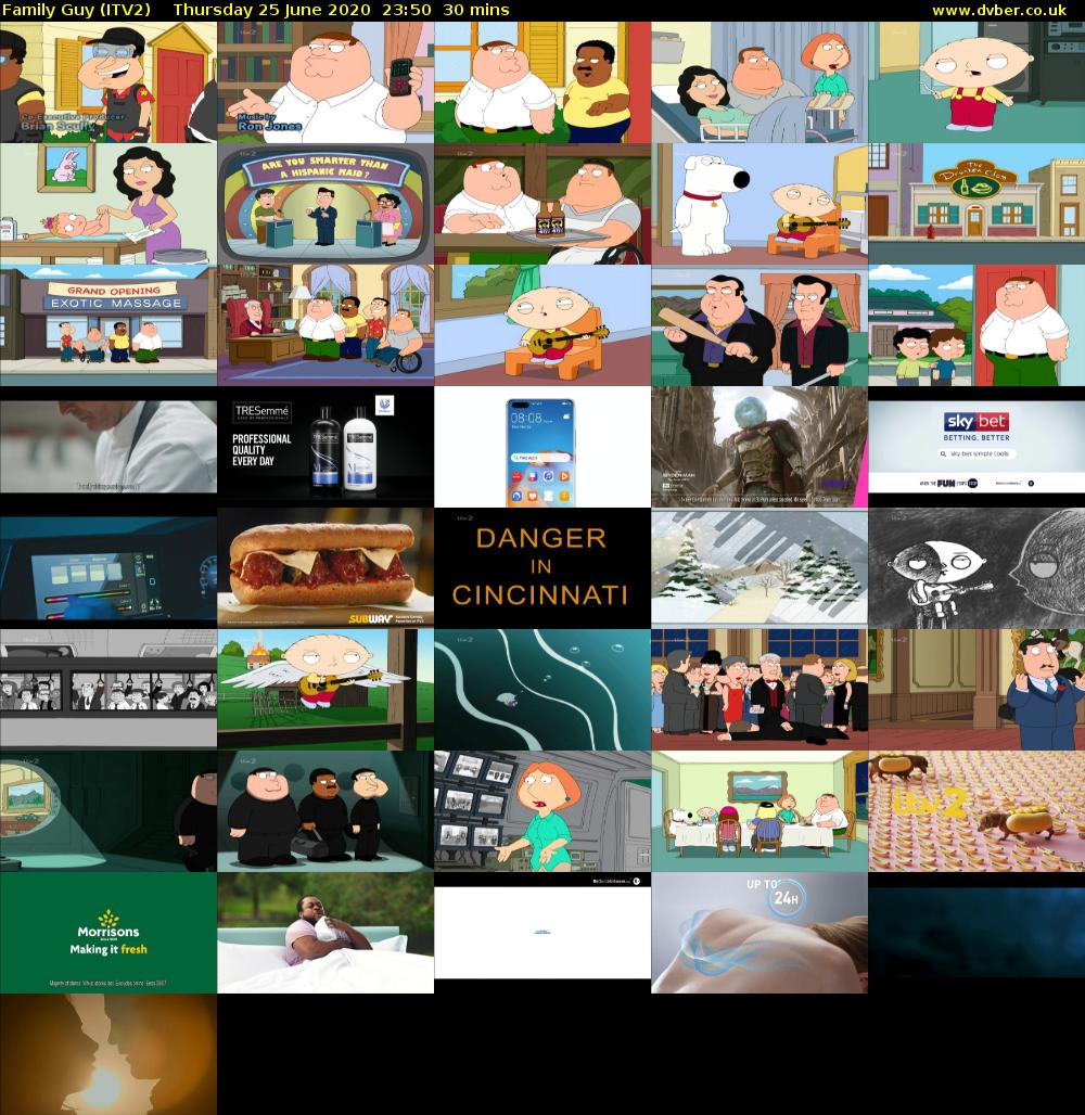 Family Guy (ITV2) - 2020-06-25-2350
