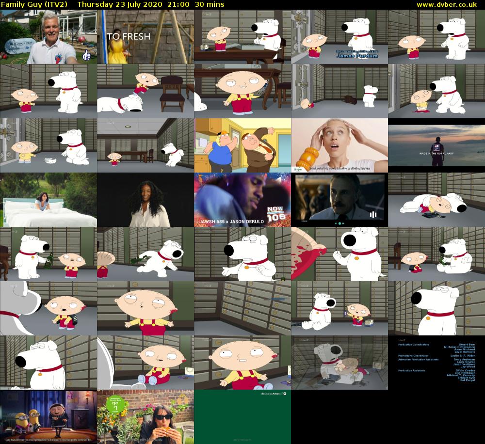 Family Guy (ITV2) - 2020-07-23-2100