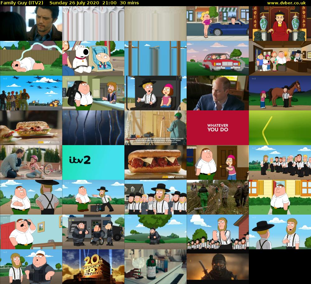 Family Guy (ITV2) - 2020-07-26-2100
