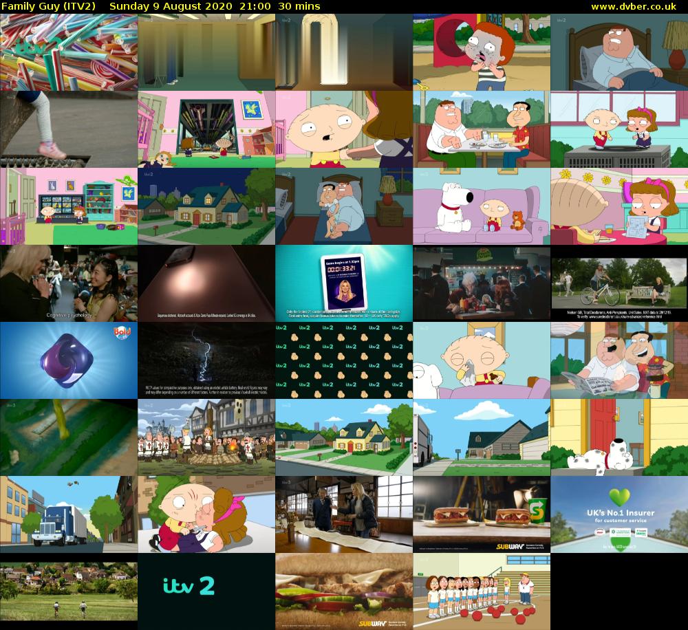 Family Guy (ITV2) - 2020-08-09-2100