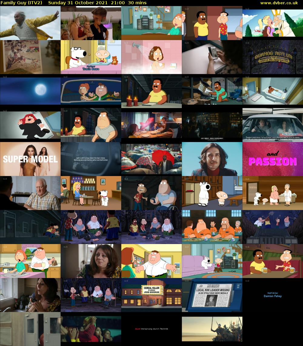 Family Guy (ITV2) - 2021-10-31-2100