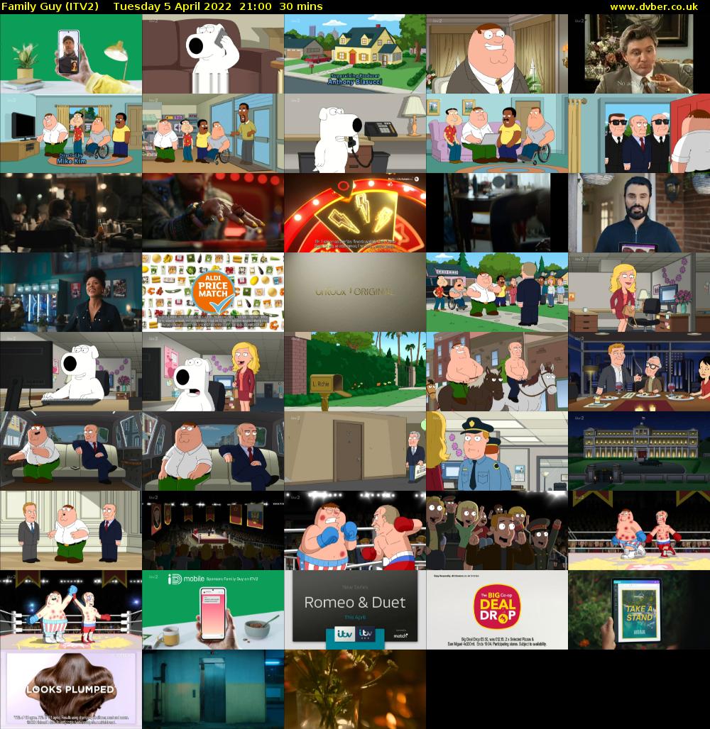 Family Guy (ITV2) - 2022-04-05-2100