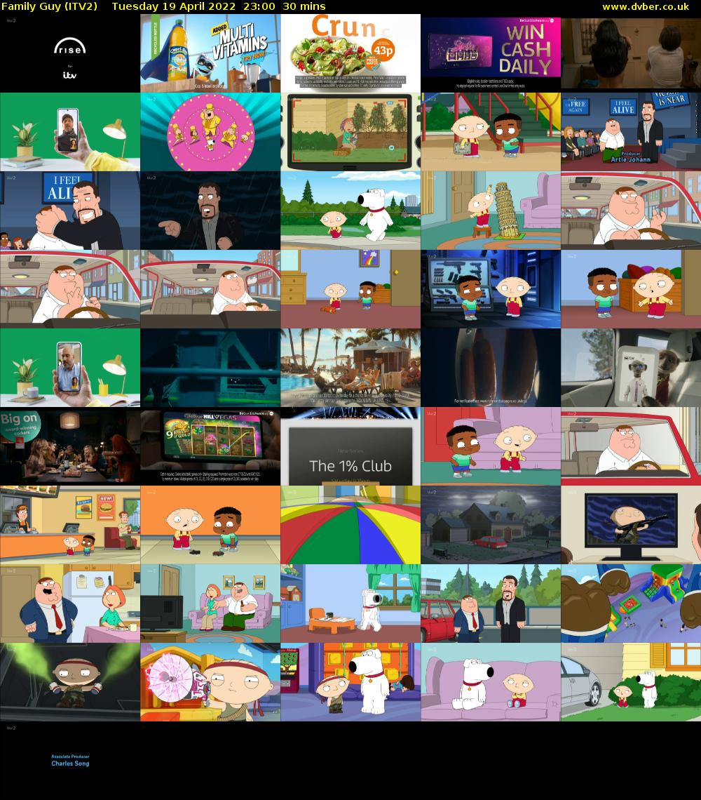 Family Guy (ITV2) - 2022-04-19-2300
