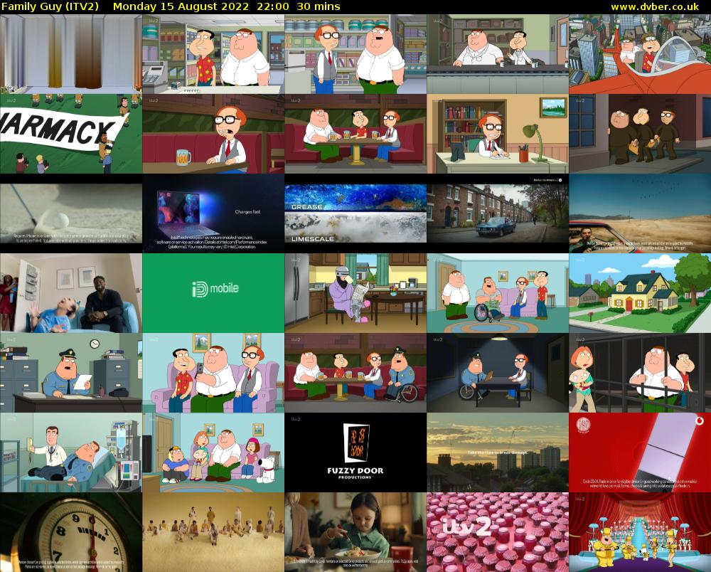 Family Guy (ITV2) - 2022-08-15-2200