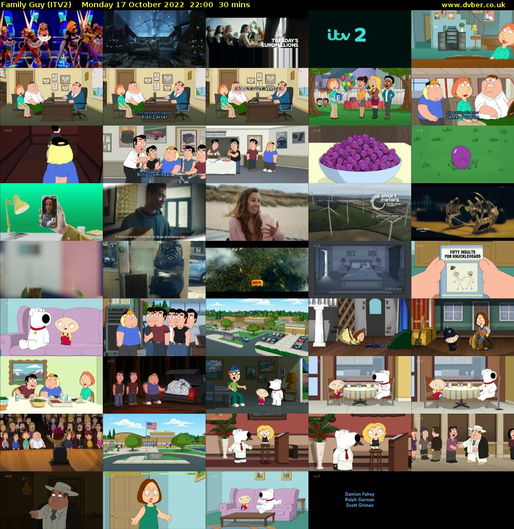 Family Guy (ITV2) - 2022-10-17-2200