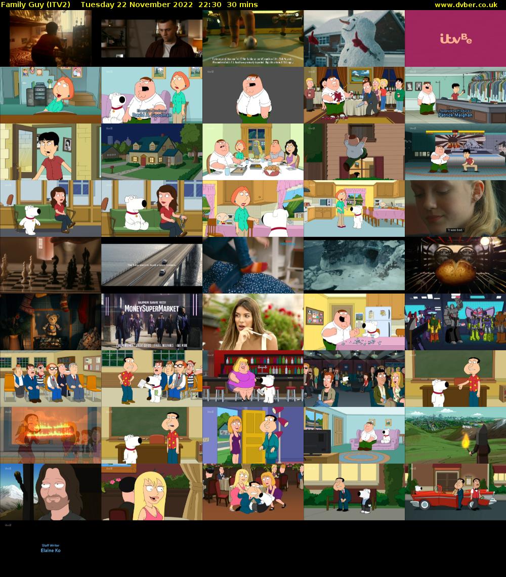 Family Guy (ITV2) - 2022-11-22-2230